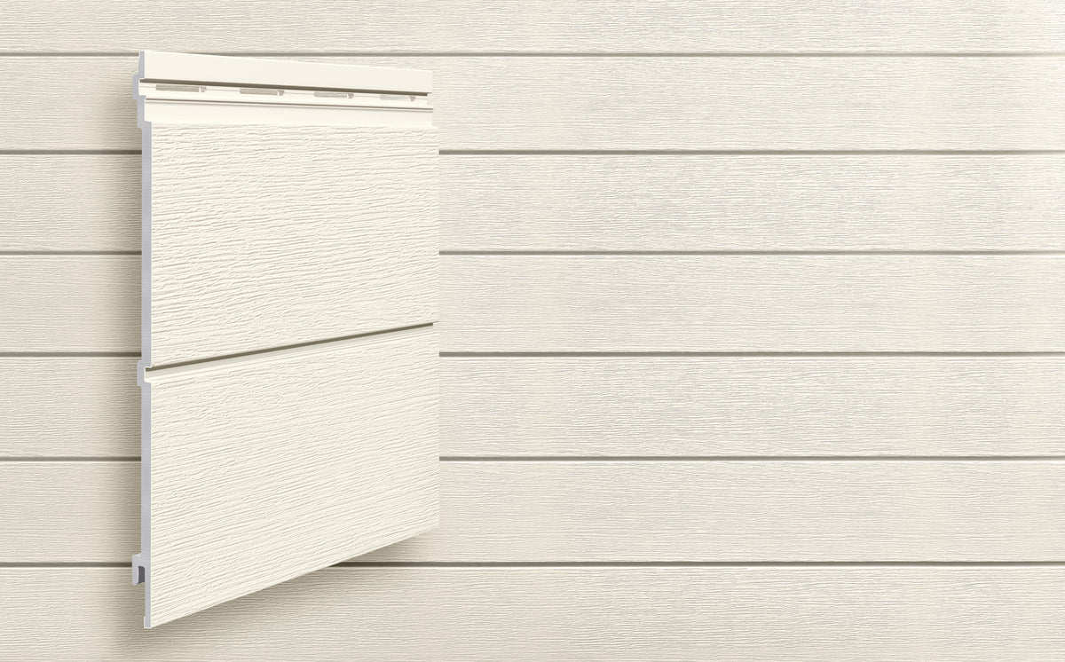 Wood effect cladding - Kerrafront Modern Wood Ivory – My Build Online