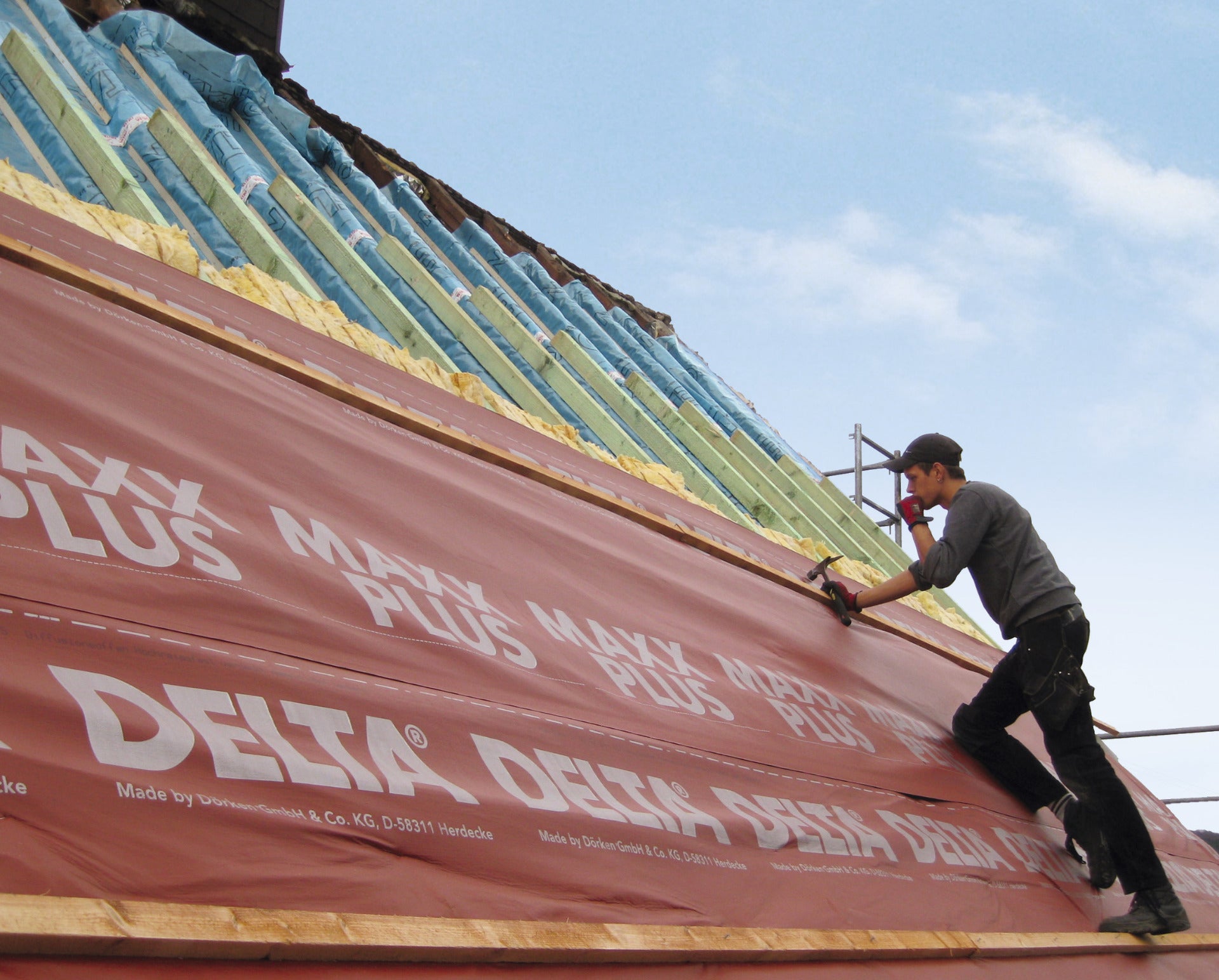 DELTA-MAXX PLUS Energy-saving up to 9 % roofing underlay membrane – My ...