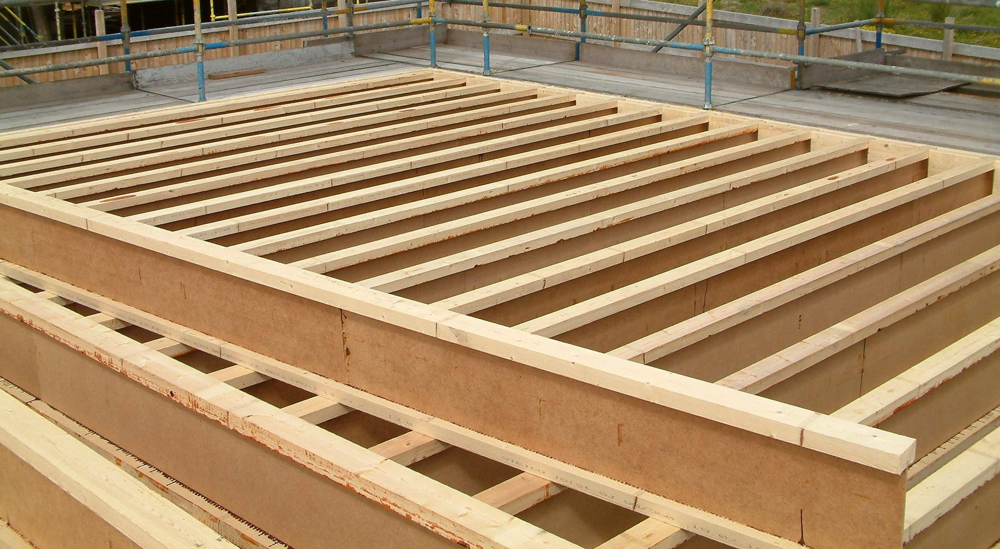 I Joist with LVL flange, for roofs, floors and mezzanines – My Build Online