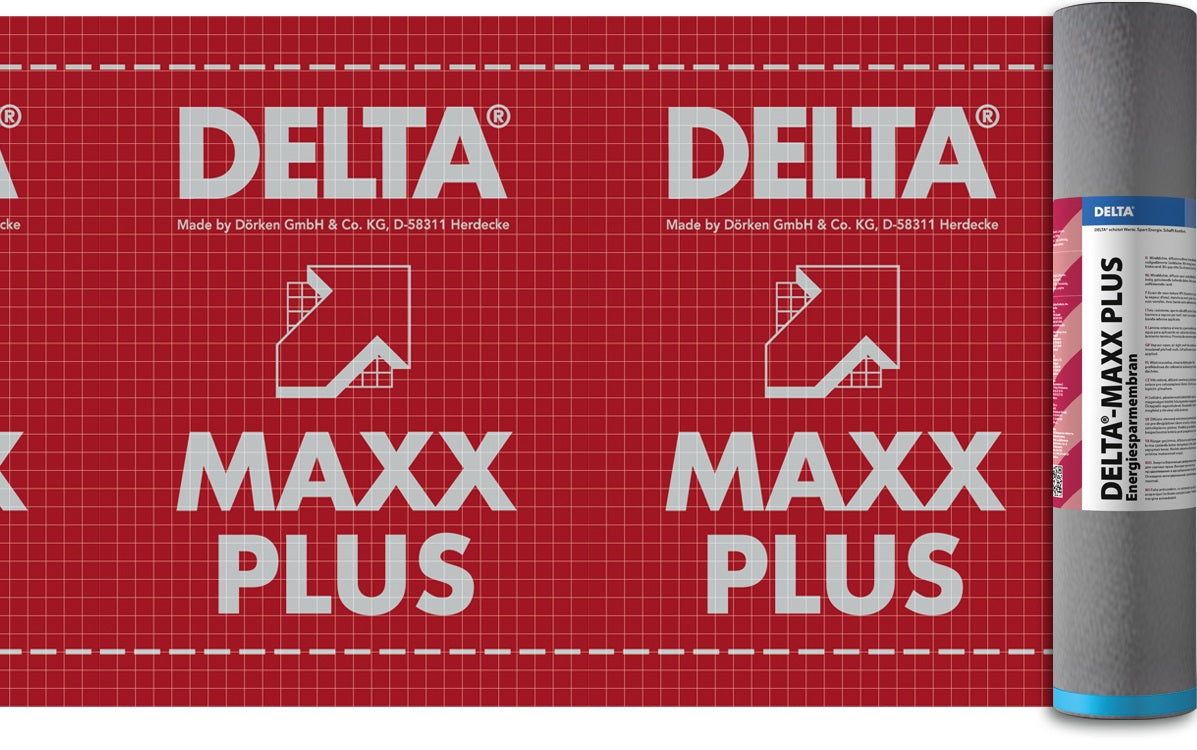 DELTA-MAXX PLUS Energy-saving up to 9 % roofing underlay membrane – My ...