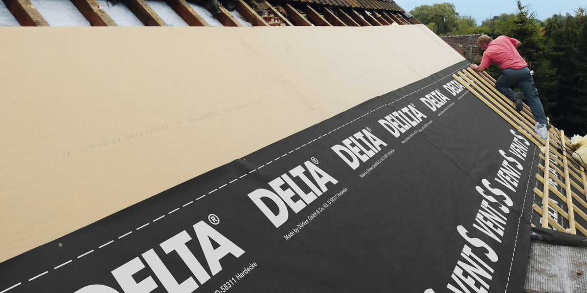 DELTA-VENT S 75m2 breathable roof underlay – My Build Online